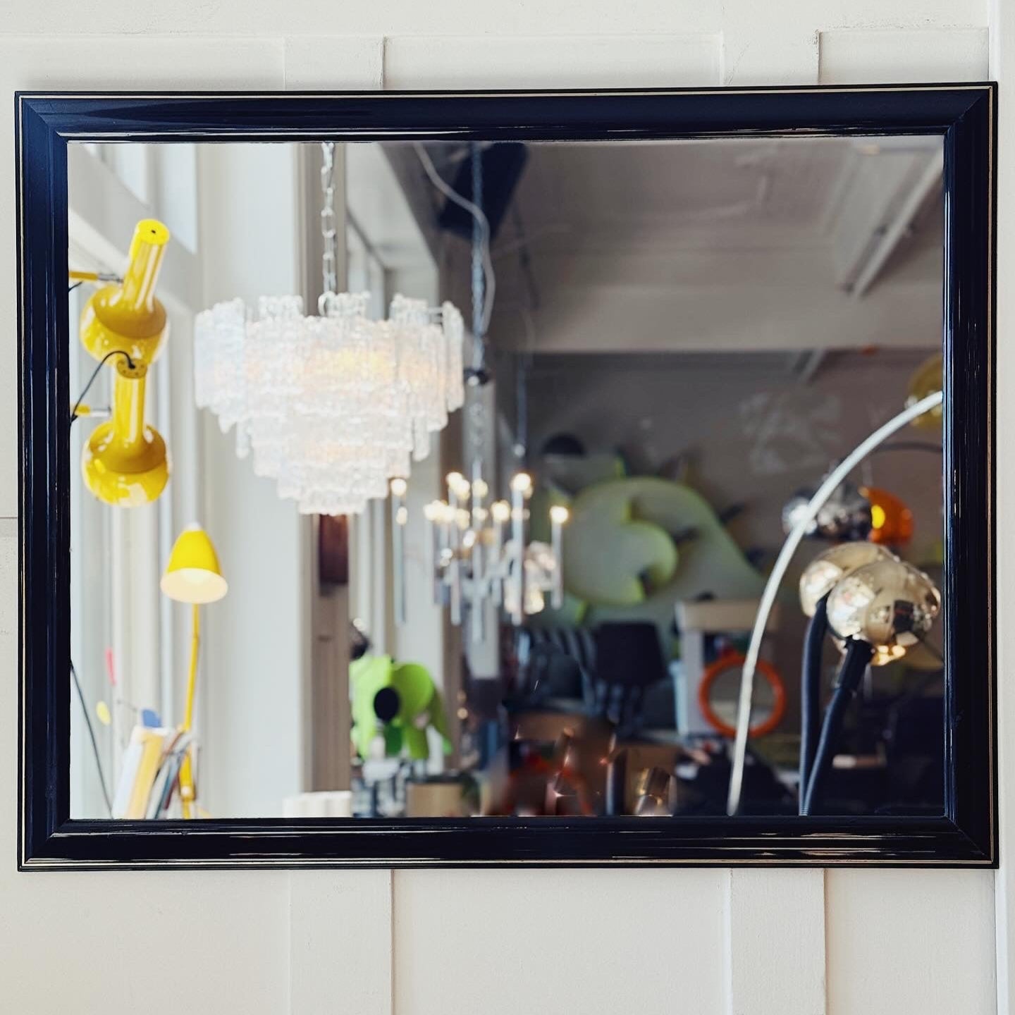 VINTAGE / Post Modern High Gloss Mirror – Domestic Fantasies